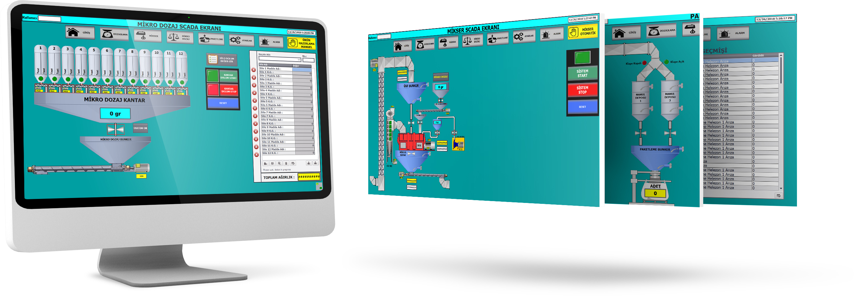 Silo Dozajlama Otomasyonu – Hidroplus | Mühendislik ve Otomasyon